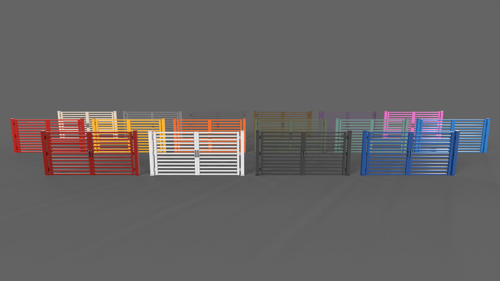 Metal Gate C4 - 3D Model by DaikLord