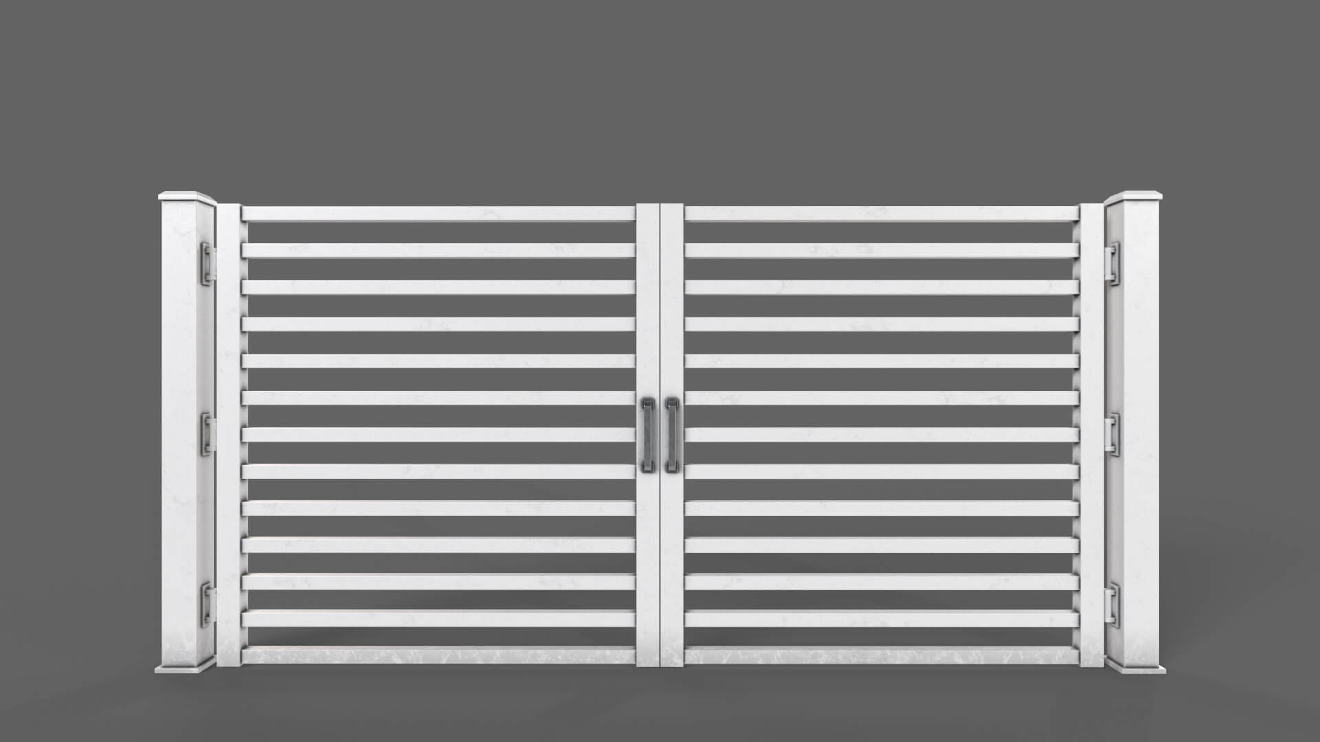 Metal Gate C4 - 3D Model by DaikLord