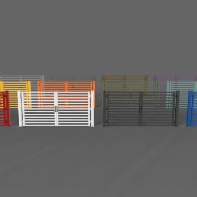 Metal Gate C4 - 3D Model by DaikLord