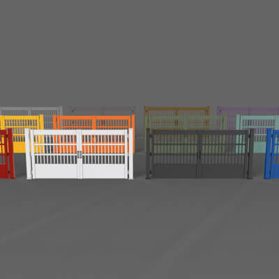 Metal Gate C5 - 3D Model by DaikLord