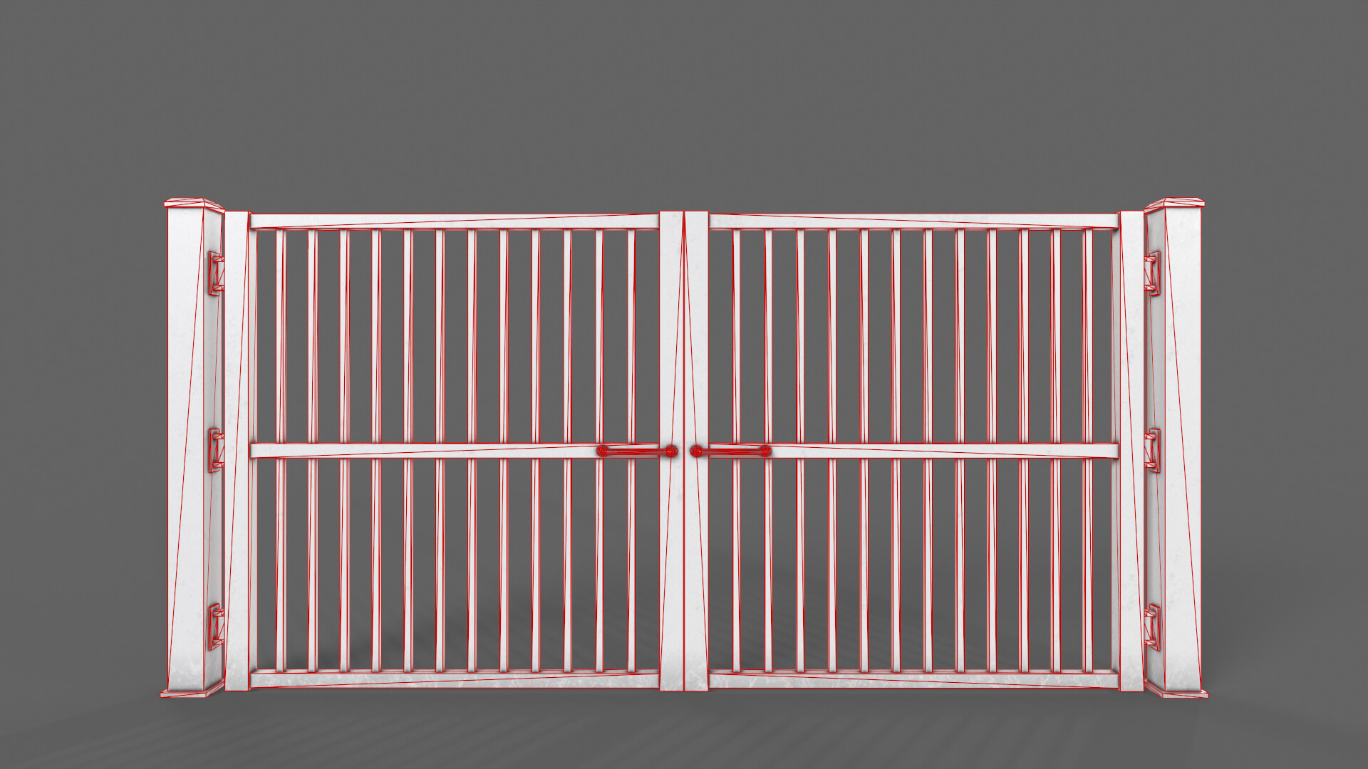 Metal Gate C6 - 3D Model by DaikLord
