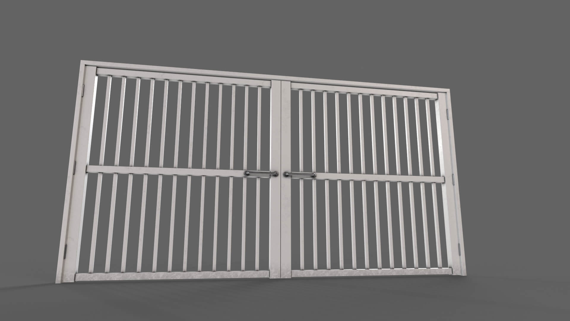 Metal Gate D6 - 3D Model by DaikLord