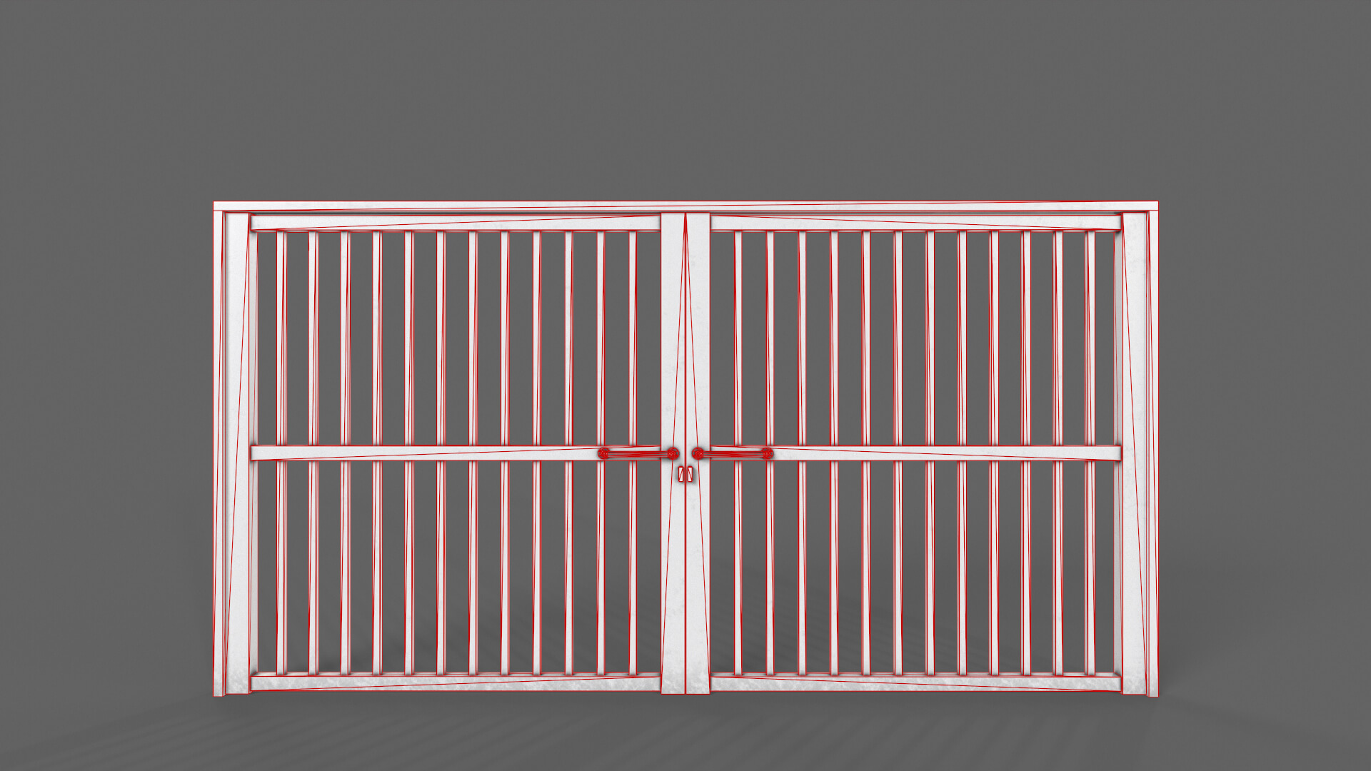 Metal Gate D6 - 3D Model by DaikLord