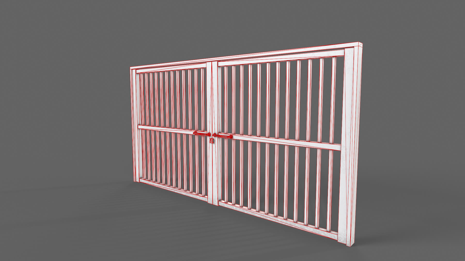 Metal Gate D6 - 3D Model by DaikLord