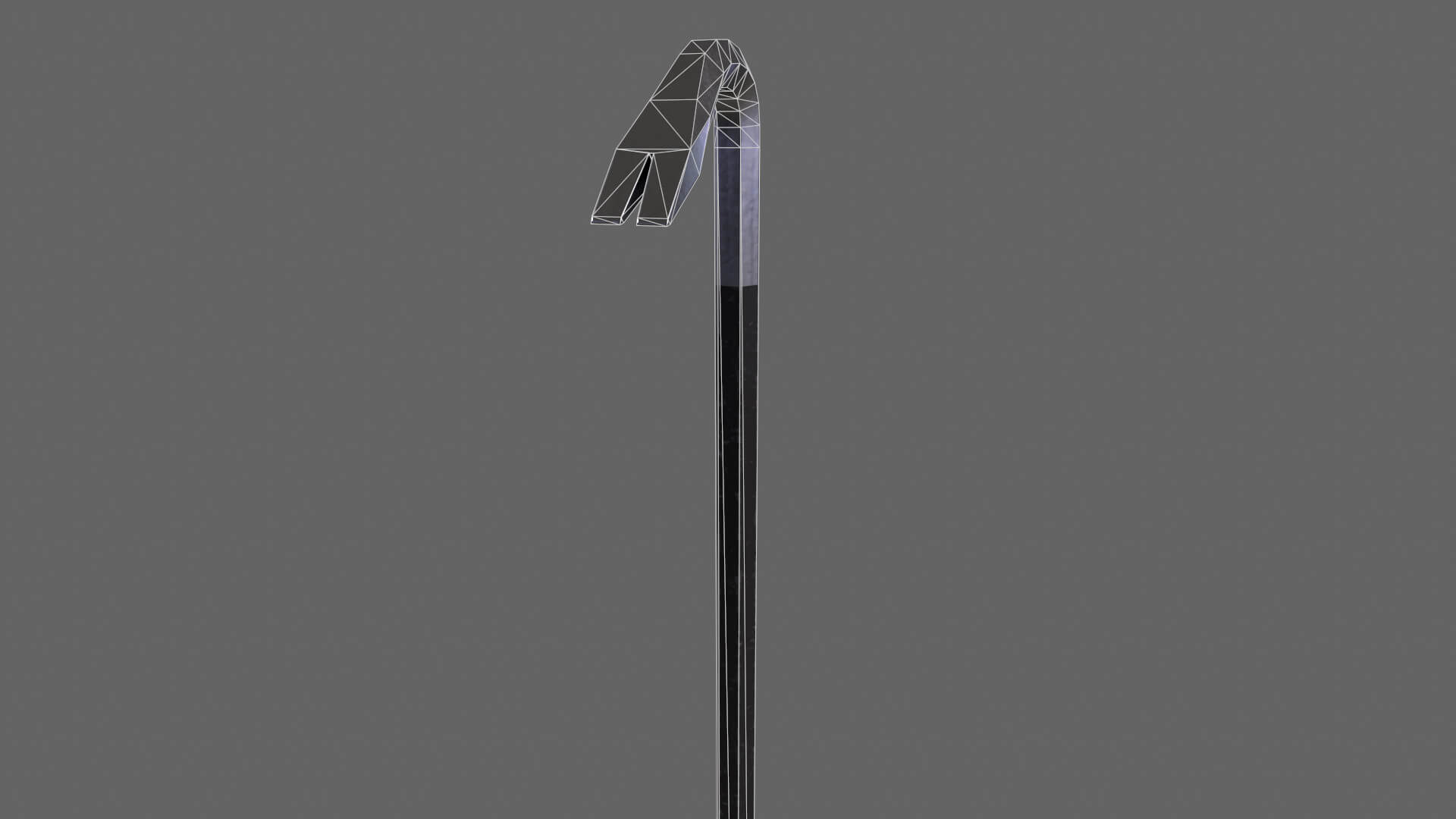 Crowbar V1 Black - 3D Model by DaikLord