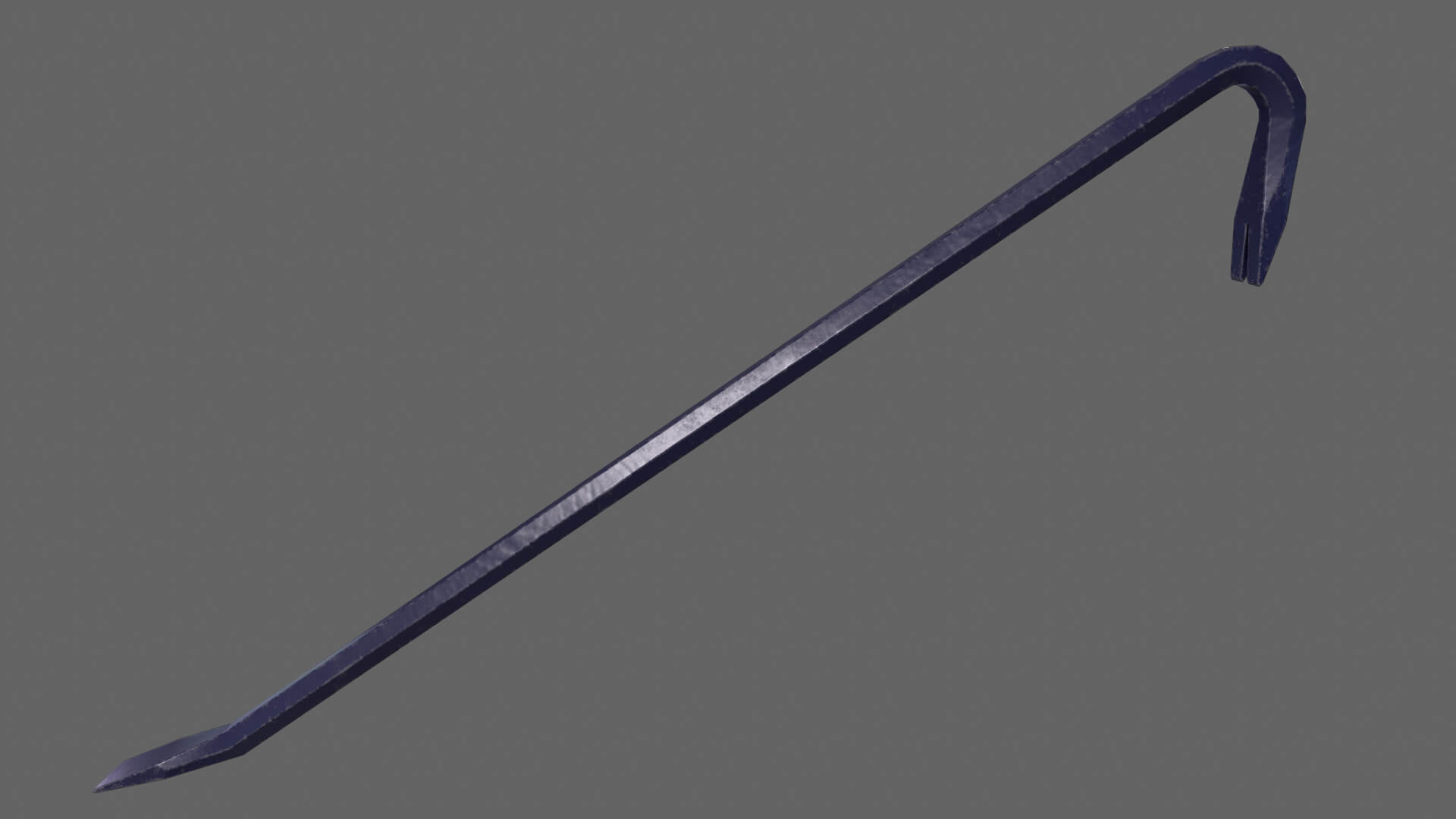 Crowbar V2 Blue - 3D Model by DaikLord