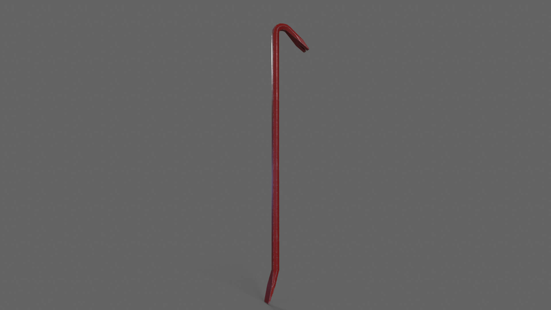 Crowbar V2 Red - 3D Model by DaikLord