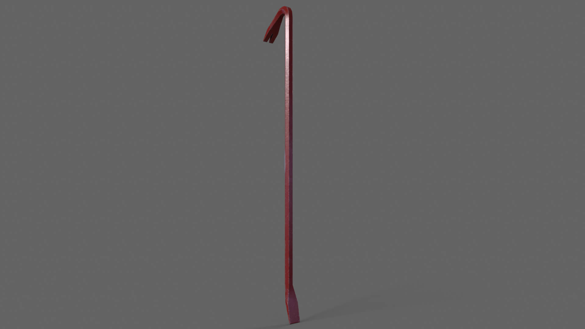 Crowbar V2 Red - 3D Model by DaikLord