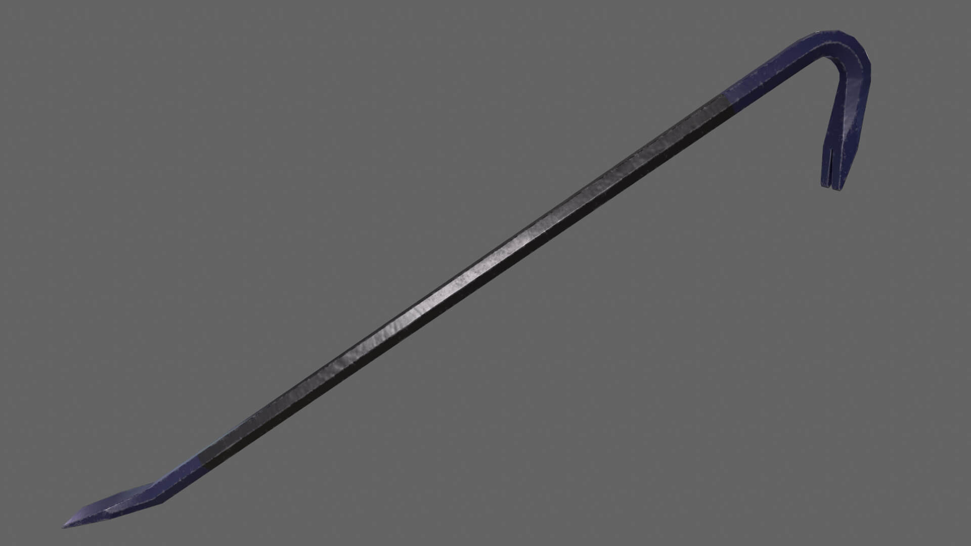 Crowbar V3 Blue - 3D Model by DaikLord