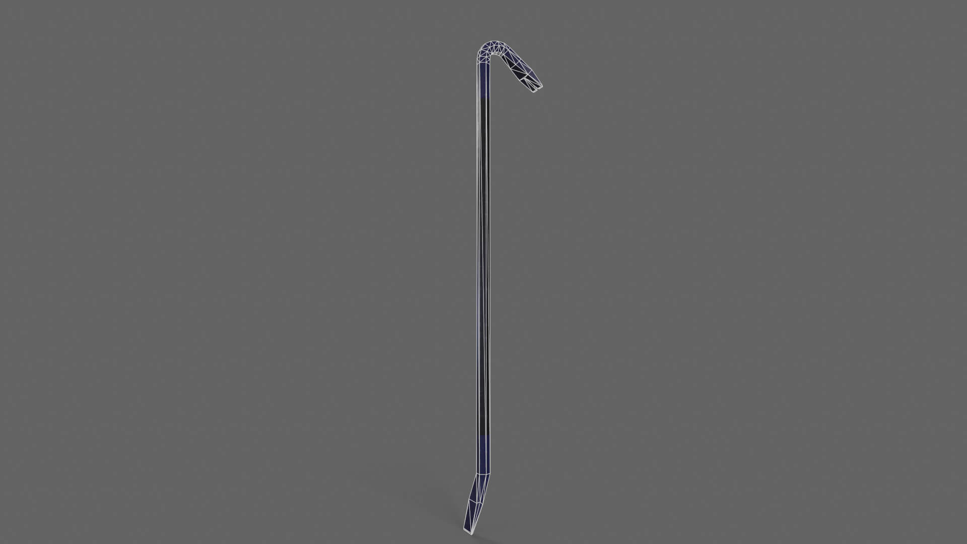 Crowbar V3 Blue - 3D Model by DaikLord