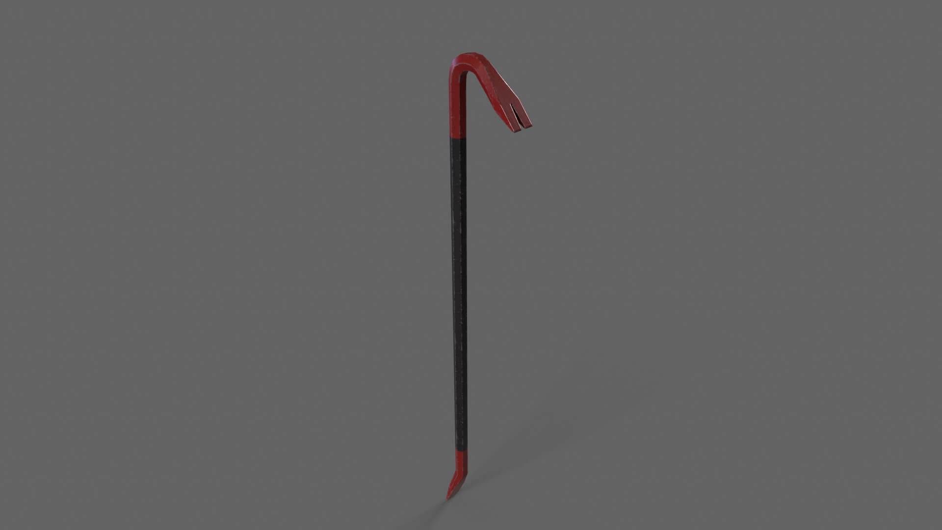 Crowbar V3 Red - 3D Model by DaikLord