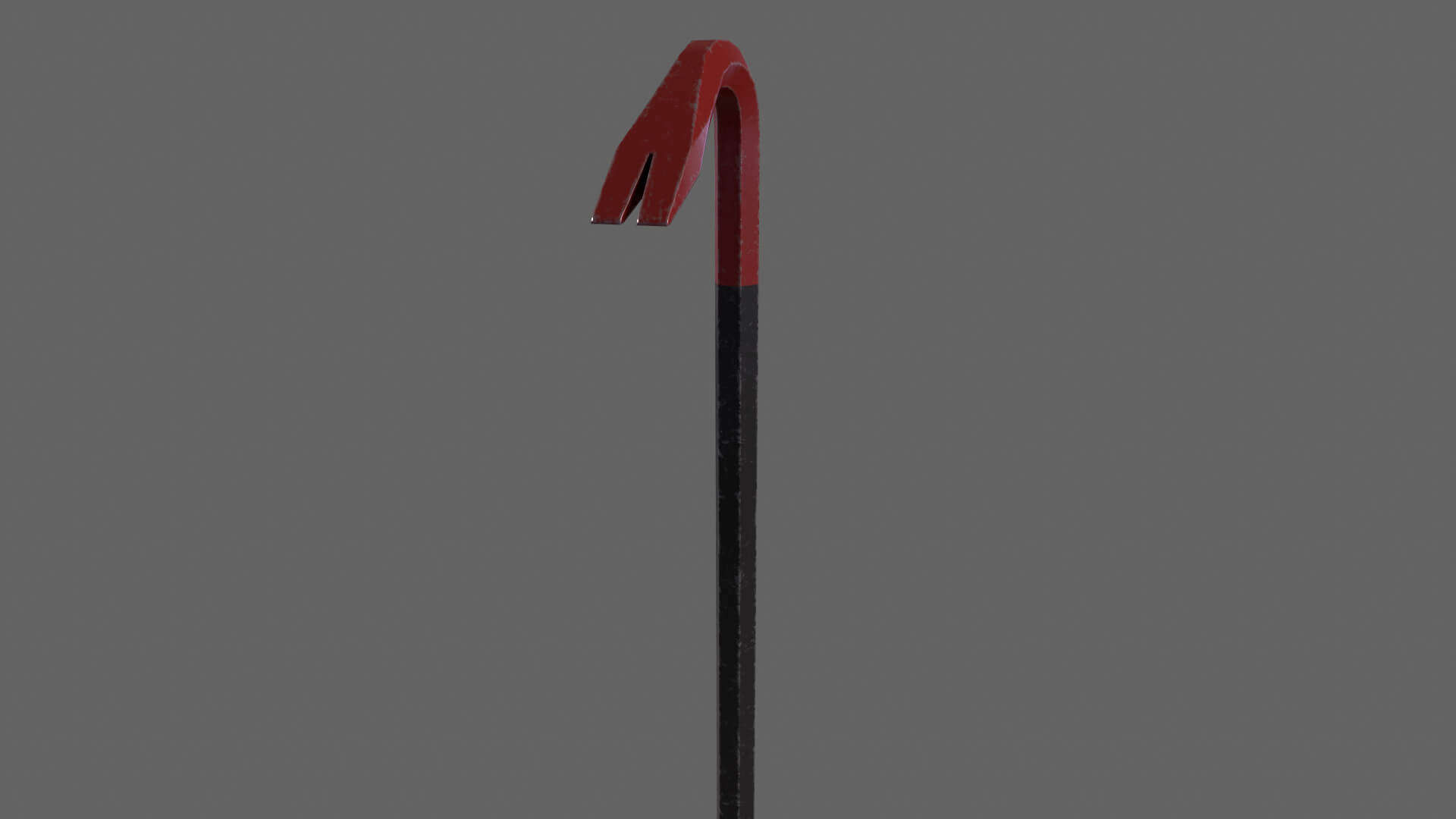 Crowbar V3 Red - 3D Model by DaikLord