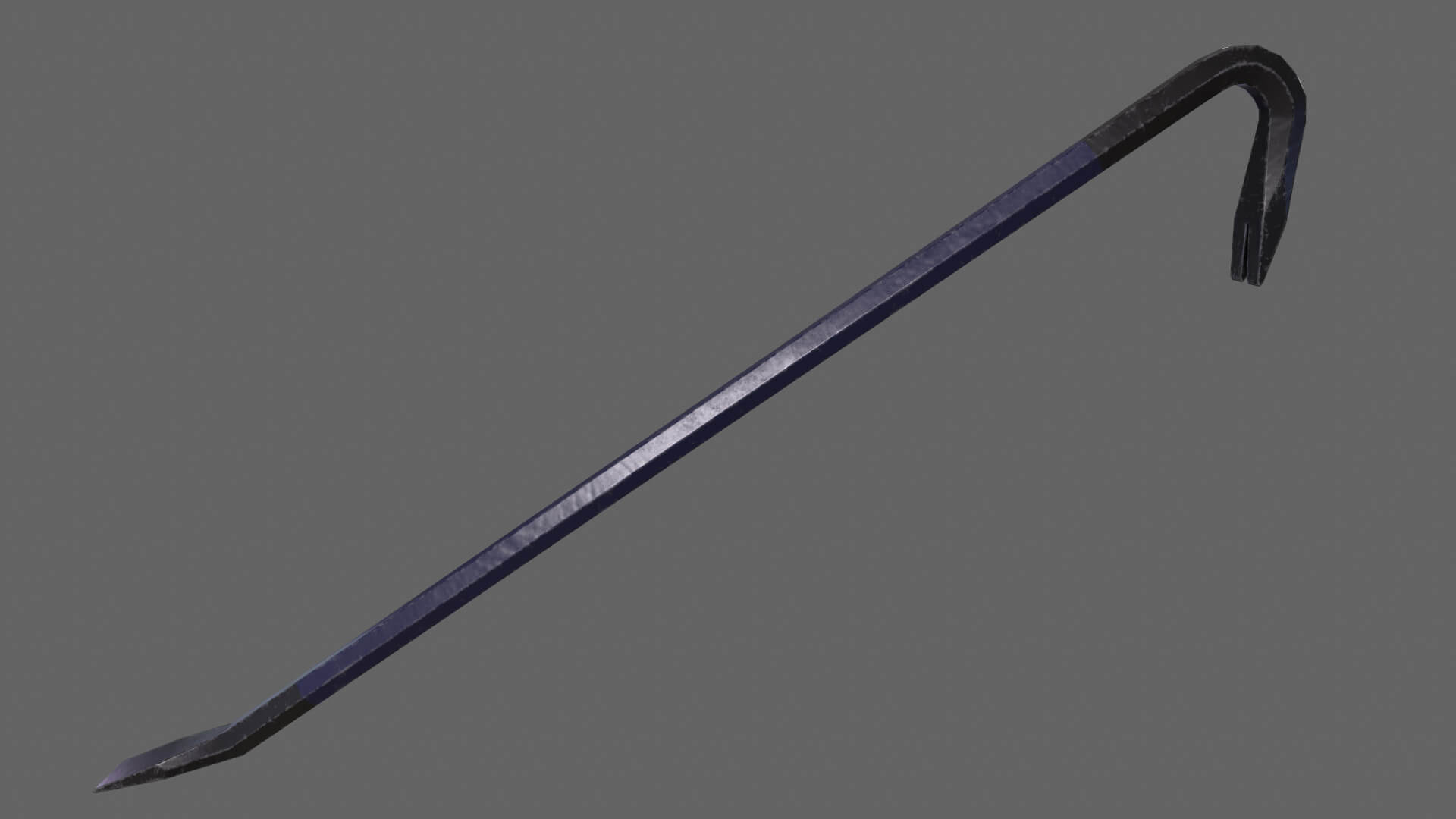 Crowbar V4 Blue - 3D Model by DaikLord