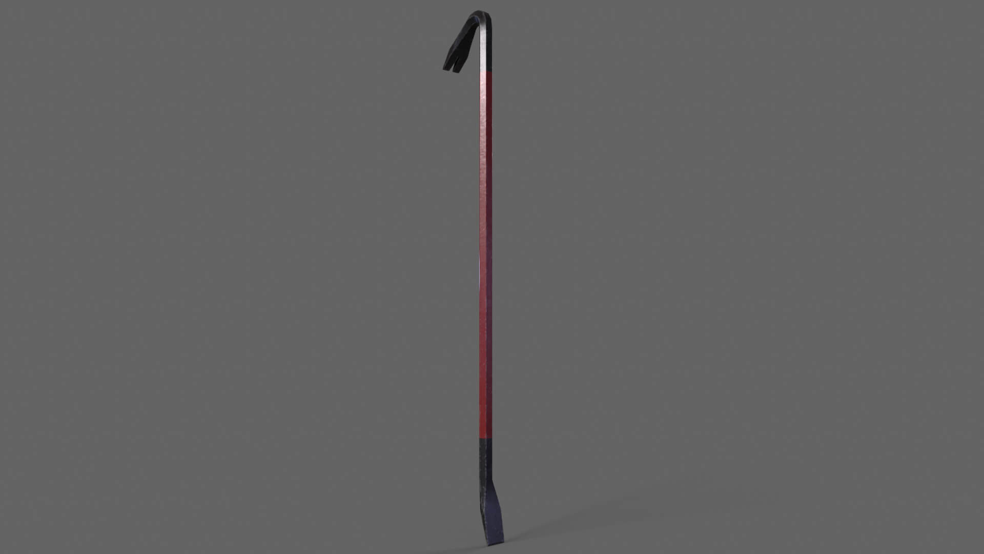 Crowbar V4 Red - 3D Model by DaikLord