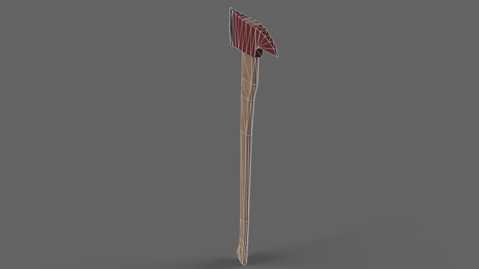 Fire Axe V1a - 3D Model by DaikLord