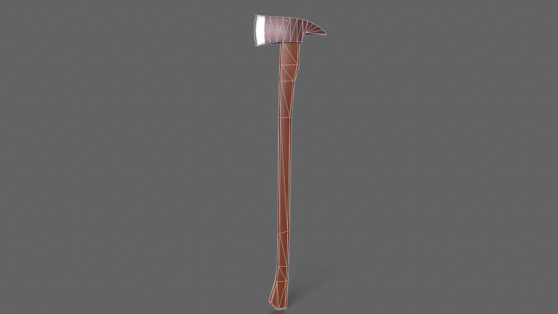 Fire Axe V1b - 3D Model by DaikLord