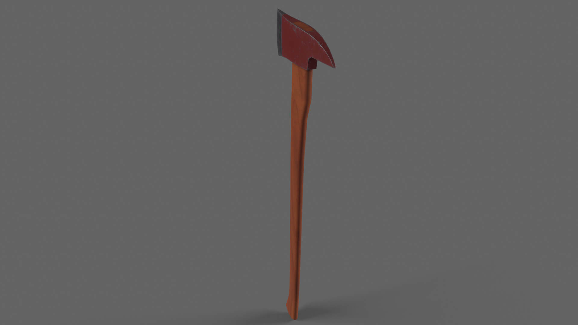 Fire Axe V1b - 3D Model by DaikLord