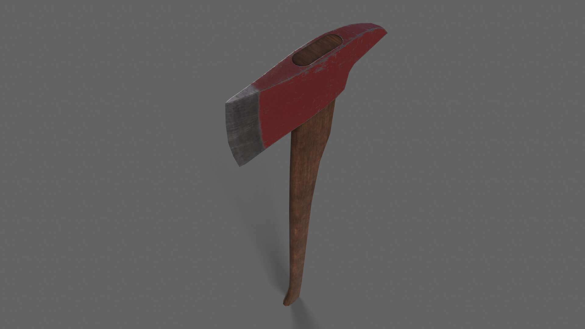 Fire Axe V1d - 3D Model by DaikLord