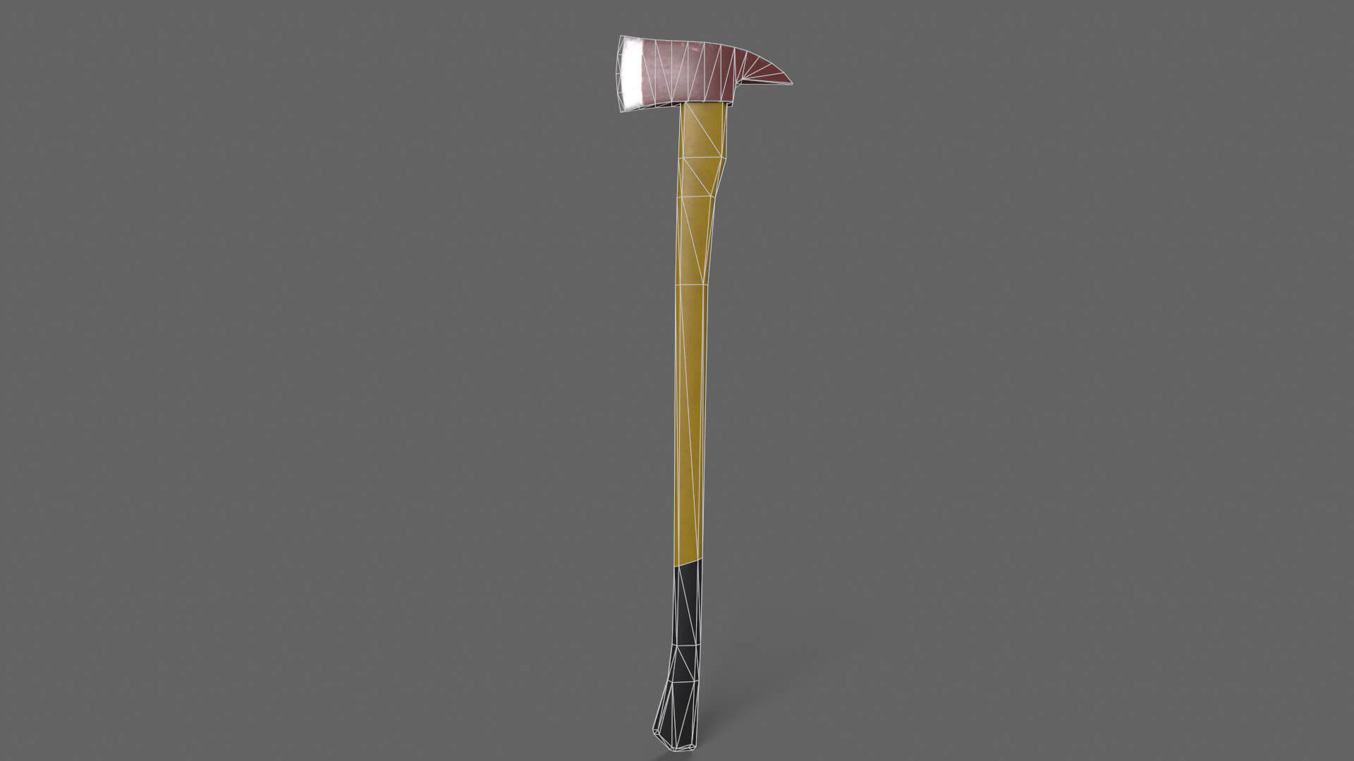 Fire Axe V1e - 3D Model by DaikLord