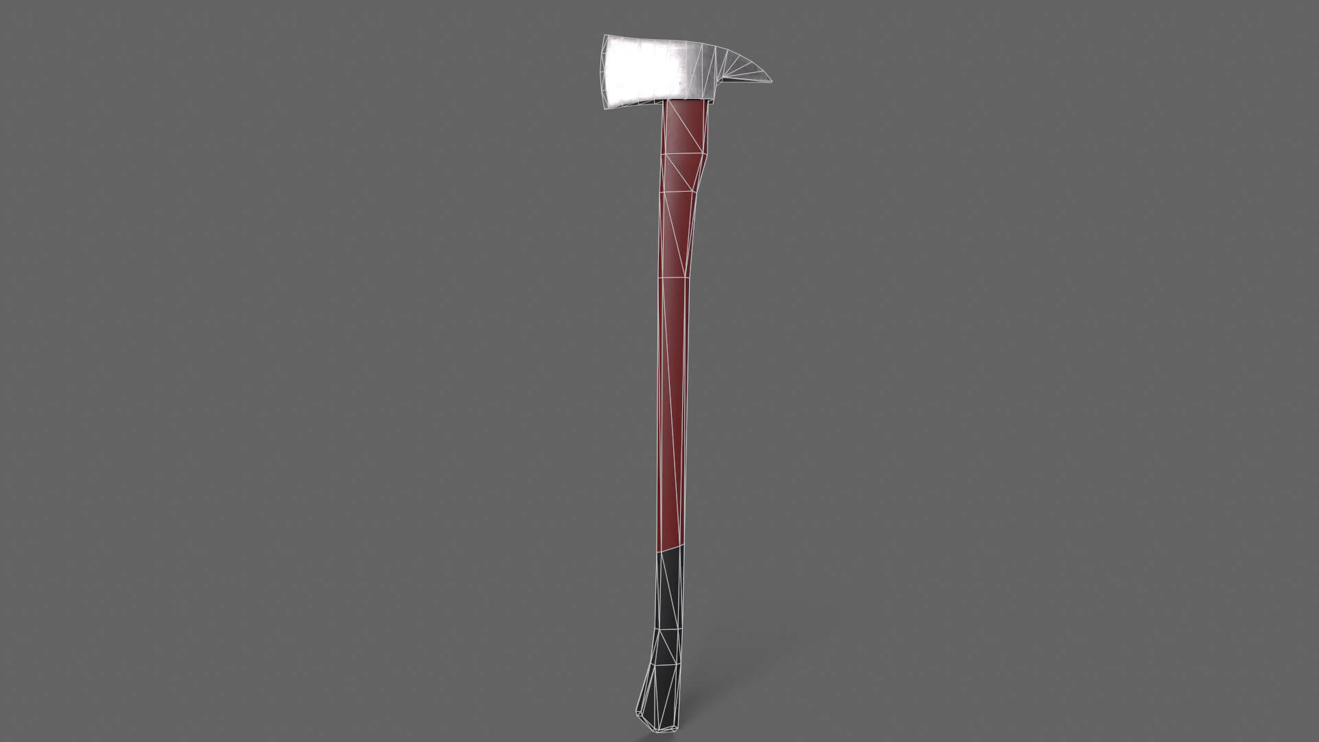 Fire Axe V2a - 3D Model by DaikLord