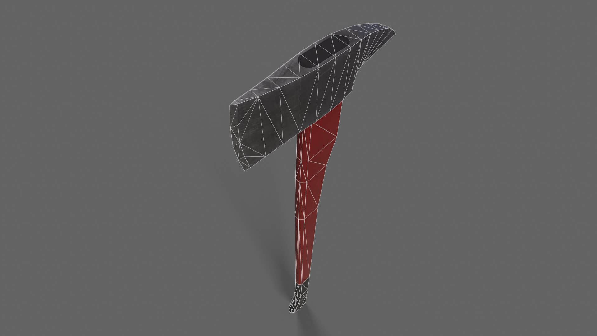 Fire Axe V2a - 3D Model by DaikLord