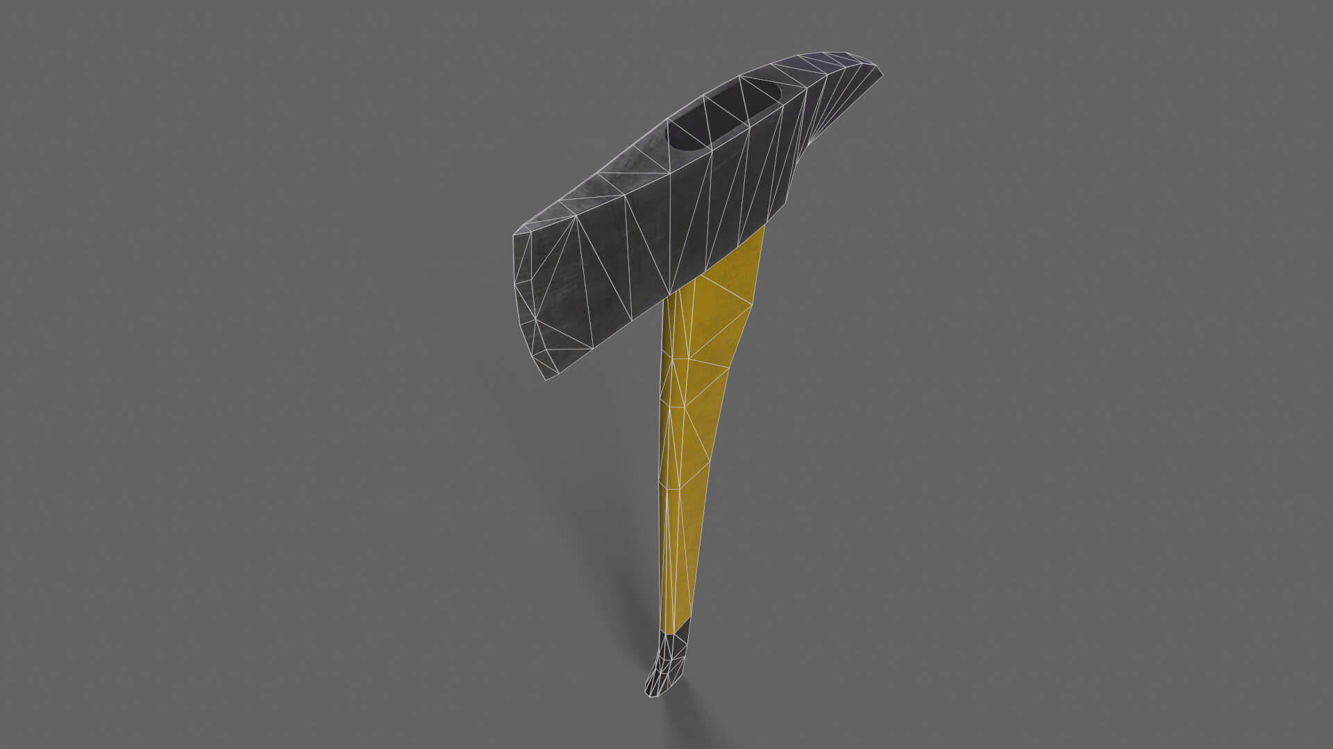 Fire Axe V2e - 3D Model by DaikLord