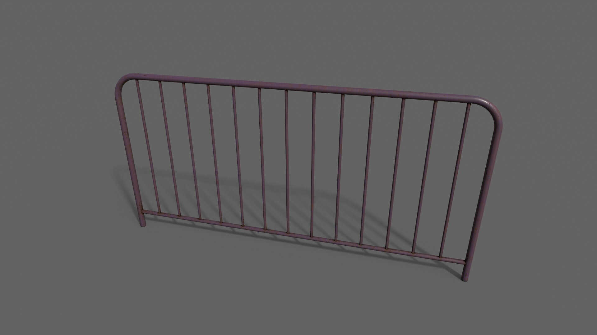 Pedestrian Guard Rail V1 - Collection 3D Model by DaikLord