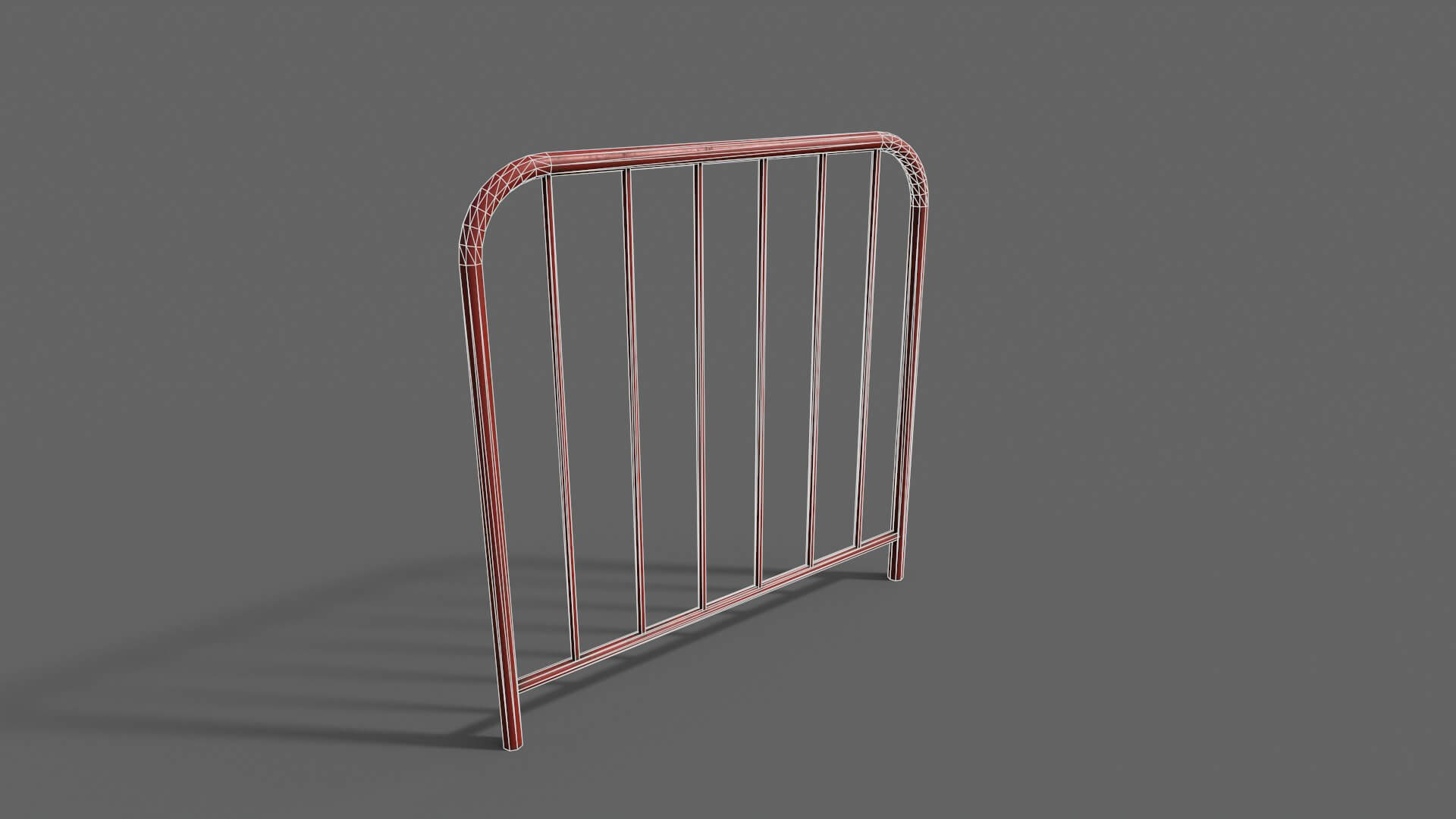 Pedestrian Guard Rail V2 - Collection 3D Model by DaikLord