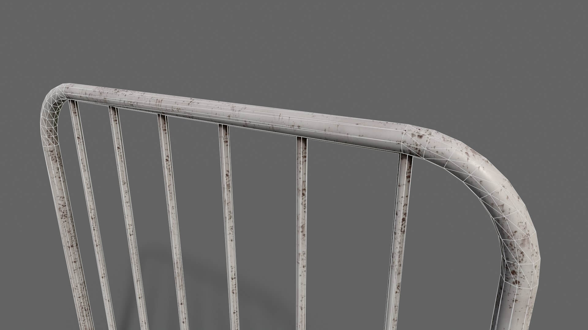 Pedestrian Guard Rail V2 - Collection 3D Model by DaikLord
