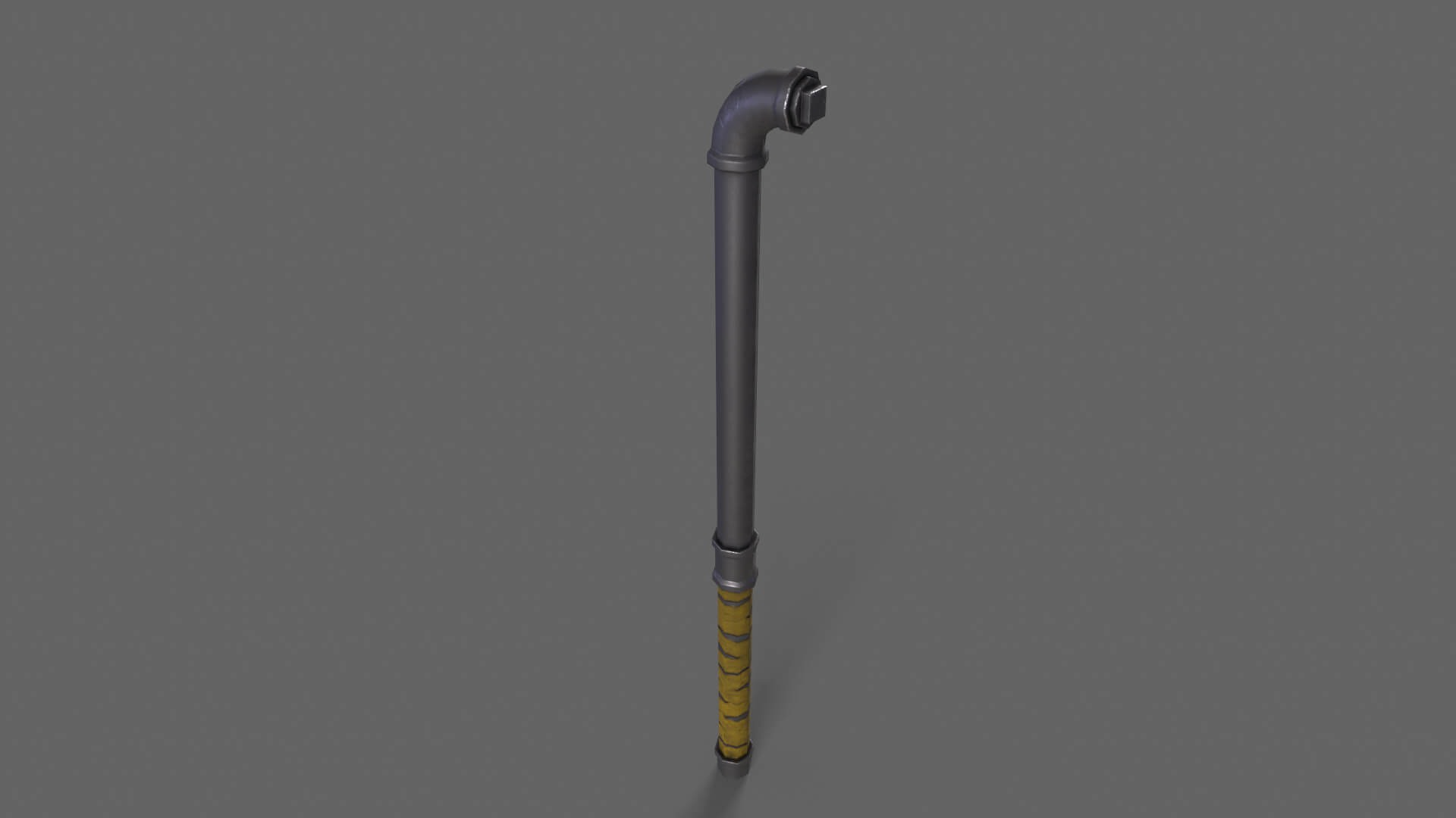 Pipe Weapon V1d - 3D Model by DaikLord