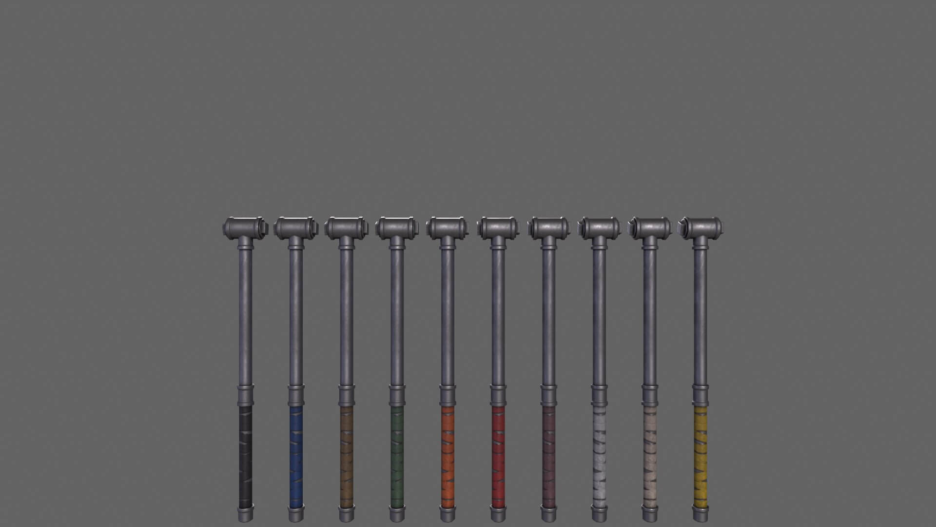 Pipe Weapon V2 - 3D Model by DaikLord