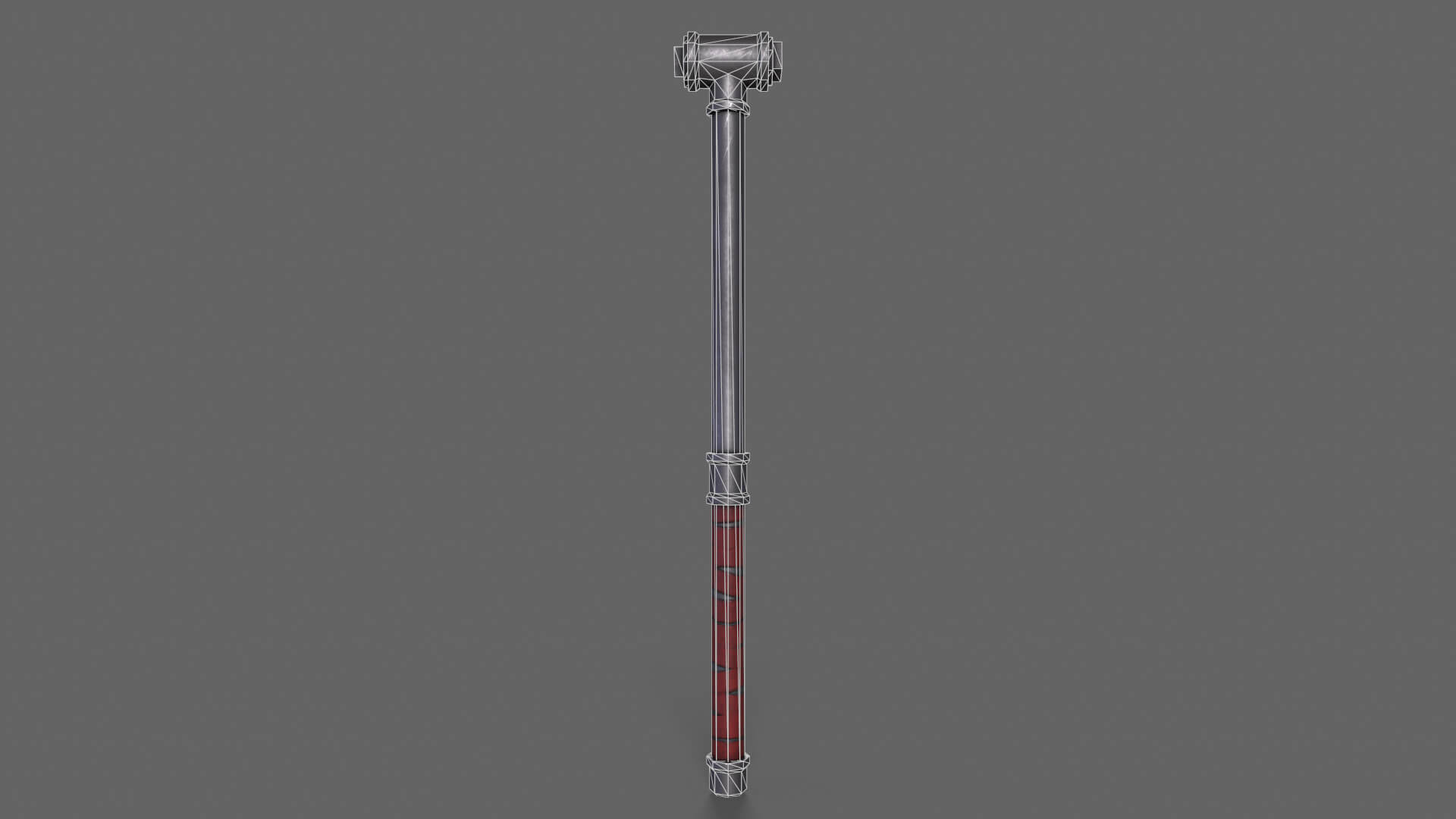 Pipe Weapon V2c - 3D Model by DaikLord