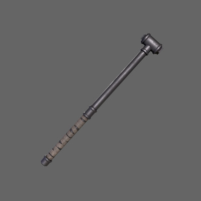 Pipe Weapon V2d - 3D Model by DaikLord