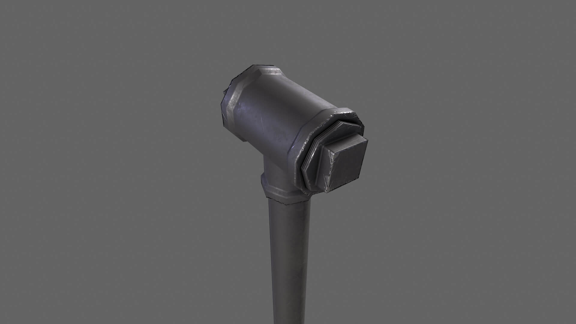 Pipe Weapon V2f - 3D Model by DaikLord