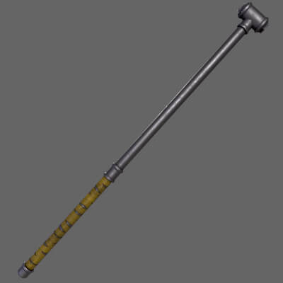 Pipe Weapon V2f - 3D Model by DaikLord