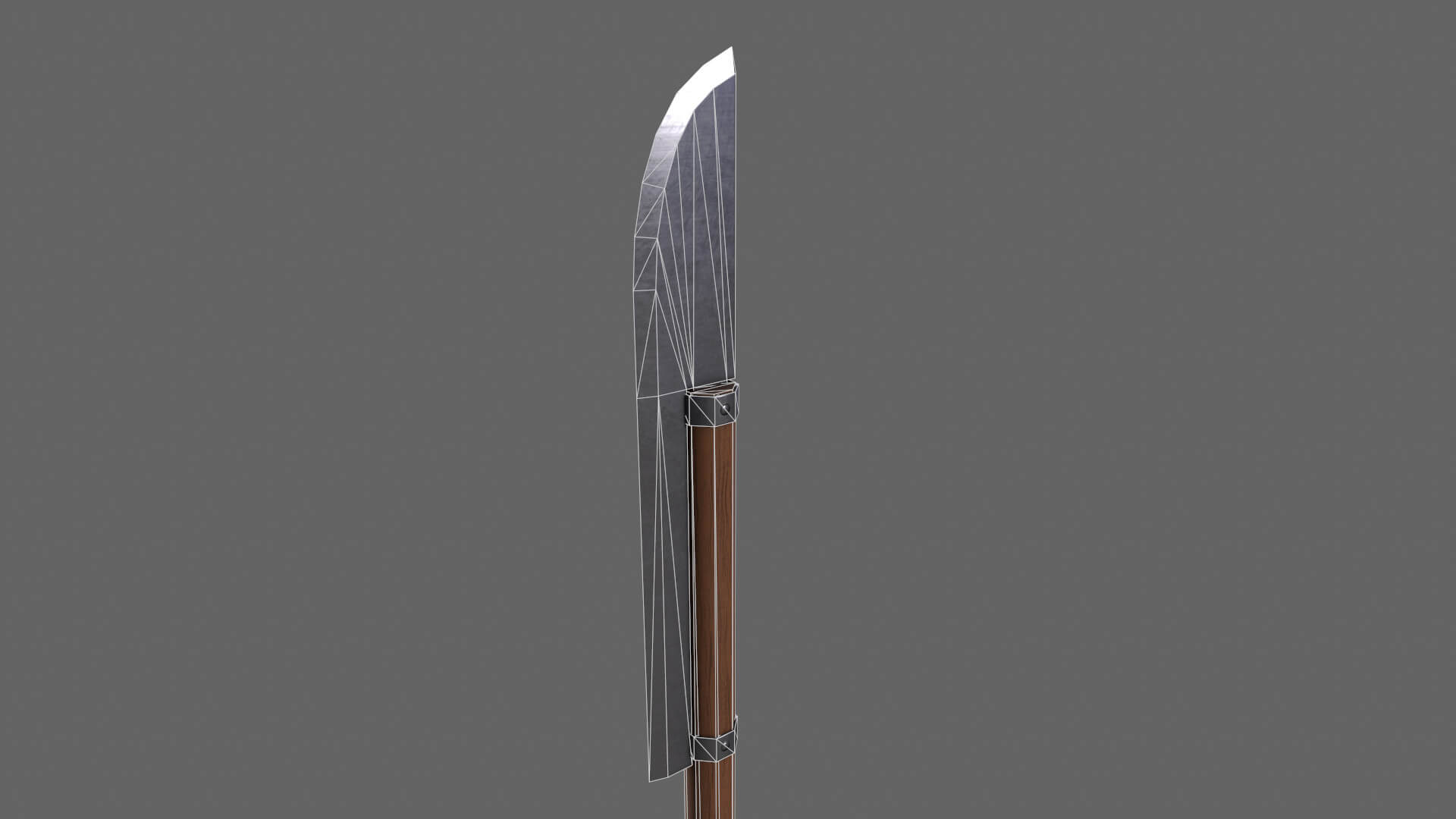Polearm V1b - 3D Model by DaikLord