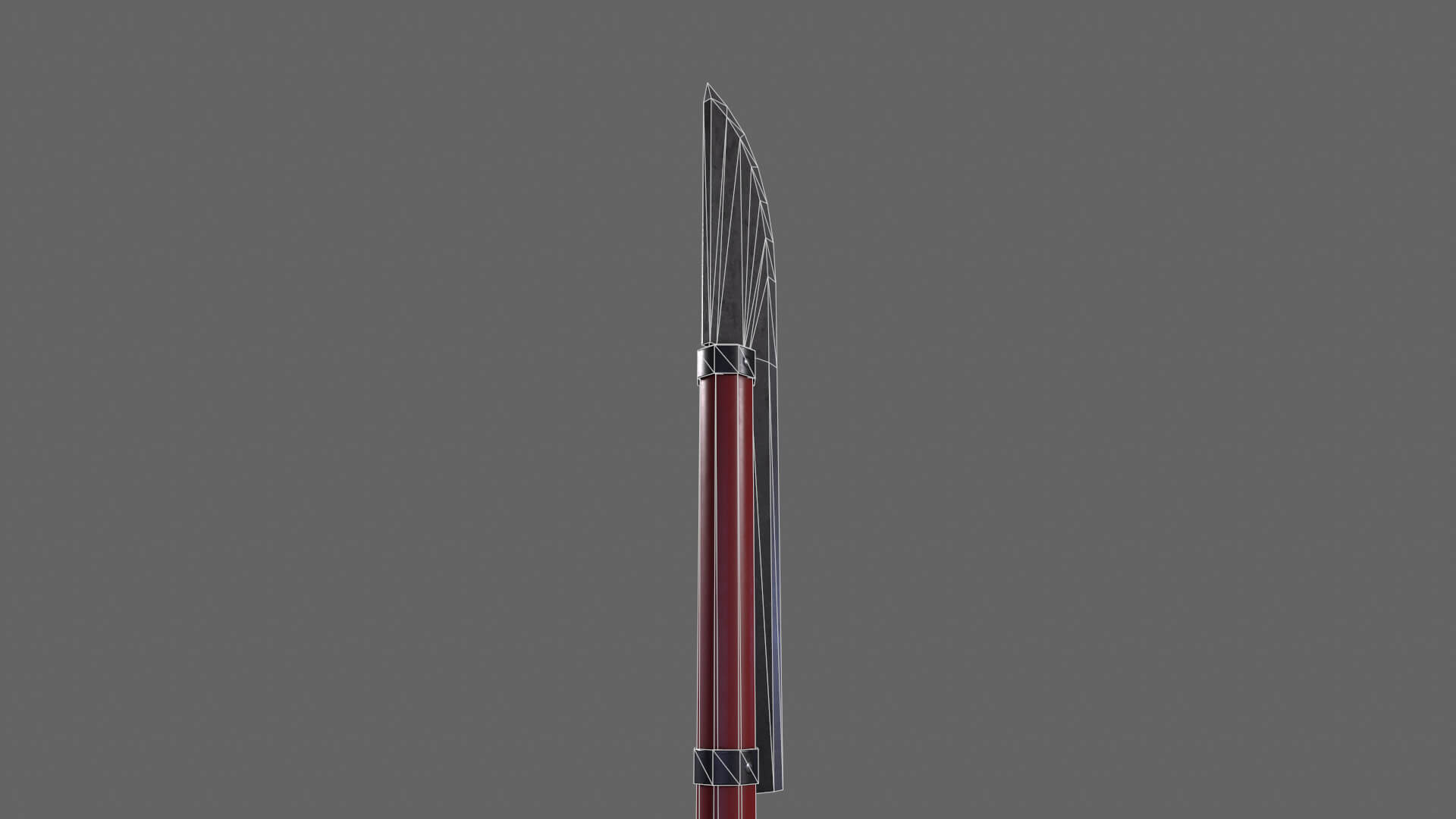 Polearm V2a - 3D Model by DaikLord