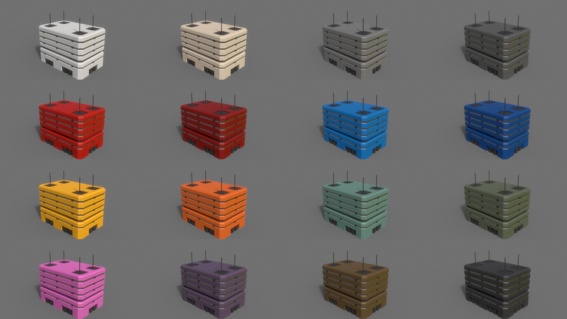 Sci-Fi Building A30 3D Model by DaikLord