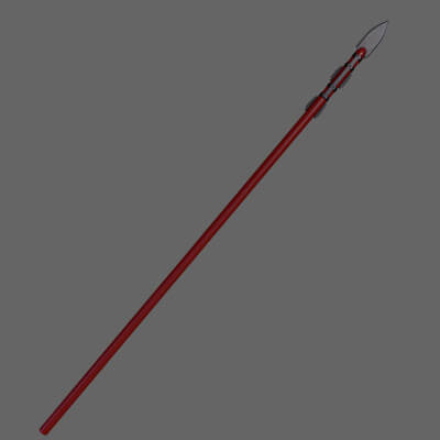 Spear V3a - 3D Model by DaikLord