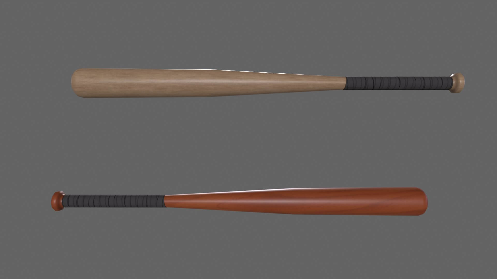Wooden Baseball Bat - 3D Model by DaikLord