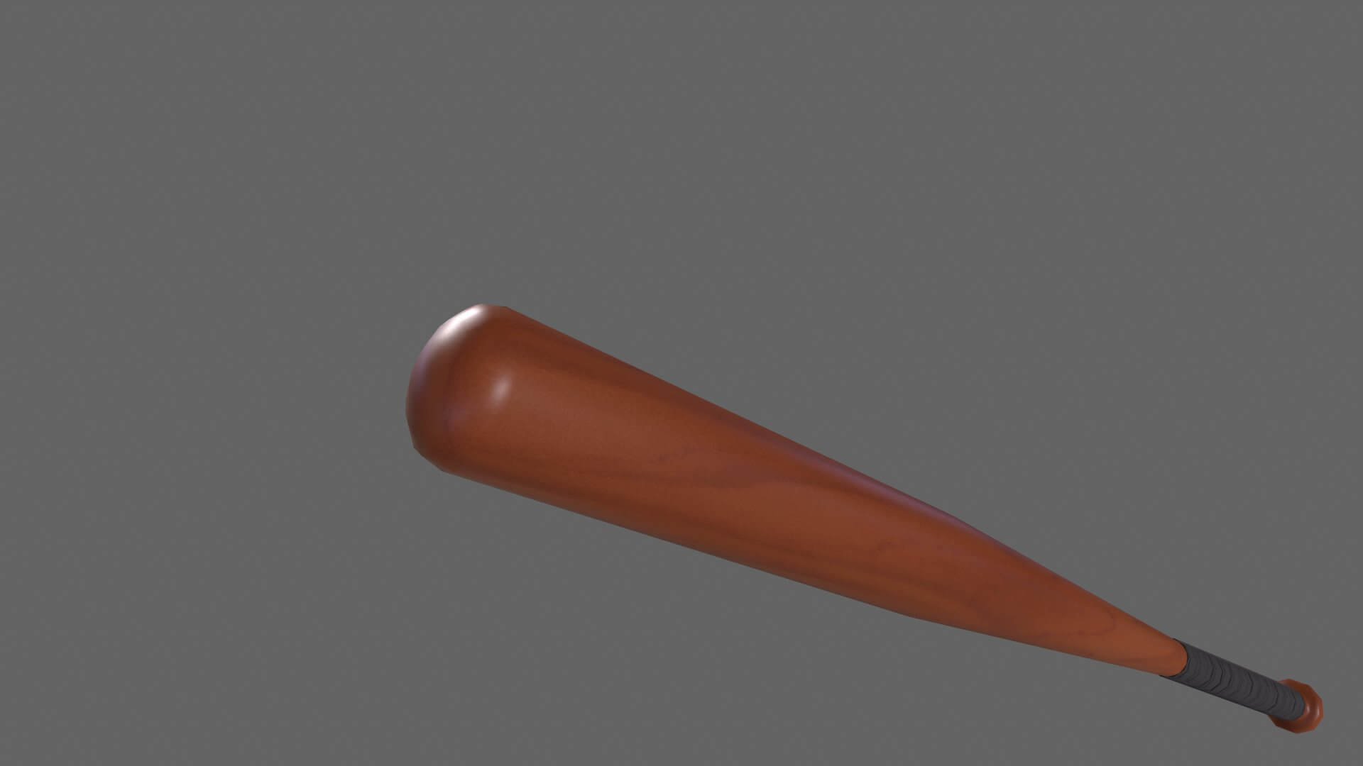 Wooden Baseball Bat - 3D Model by DaikLord