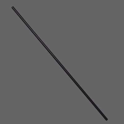 Wushu Stick Black - 3D Model by DaikLord