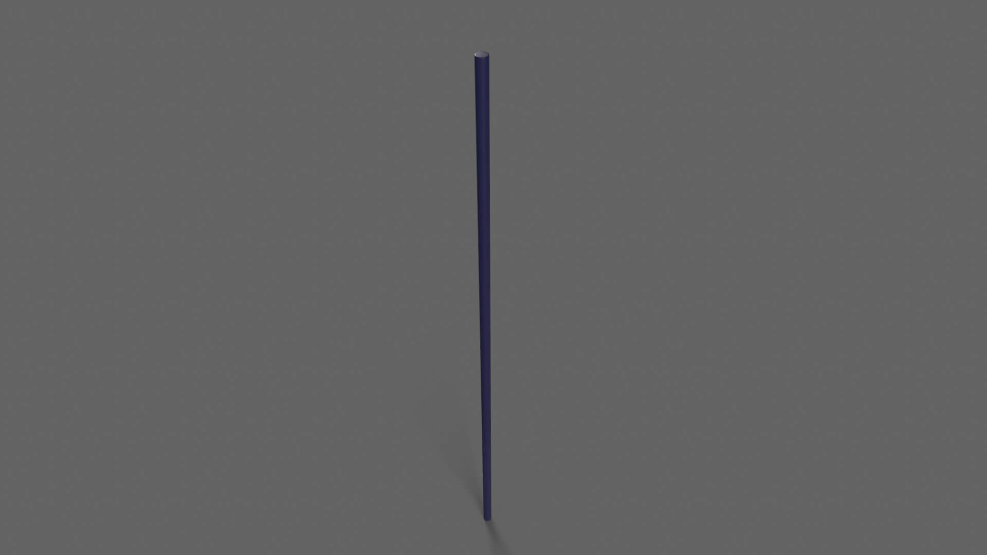 Wushu Stick Blue - 3D Model by DaikLord