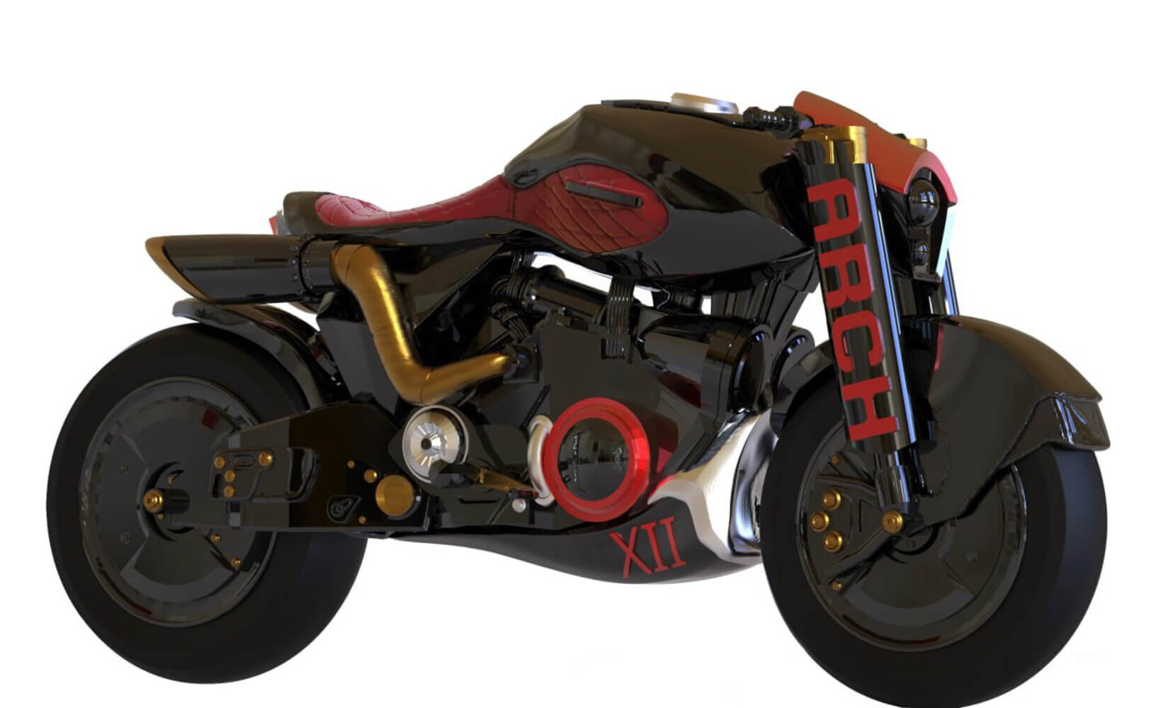 Lucy on a Motorcycle - 3D Model by damariscarson01