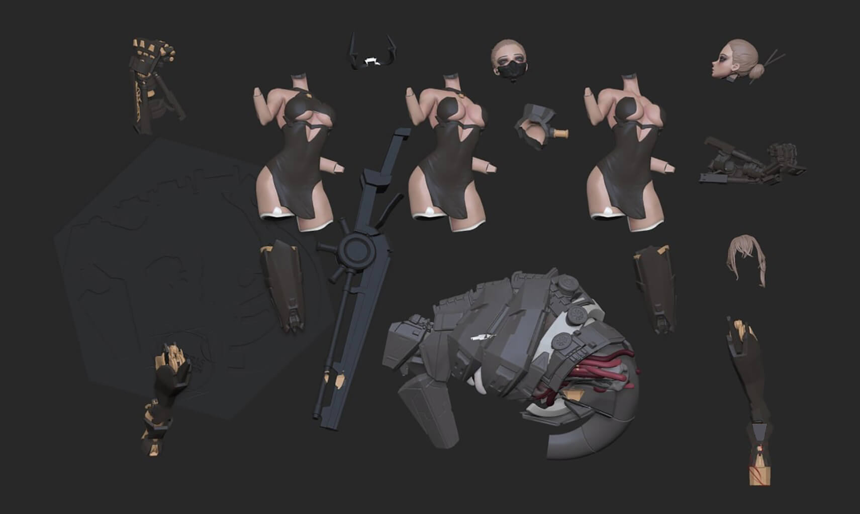 Project Code Red - 3D Model by damariscarson01