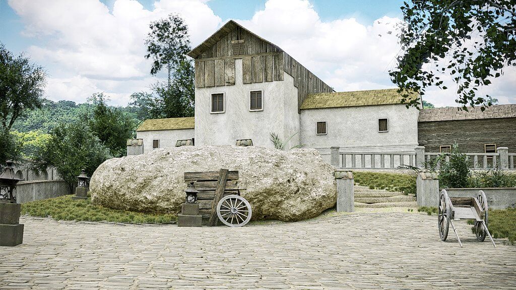 Medieval Guest Manor 3D Render | RenderHub Gallery