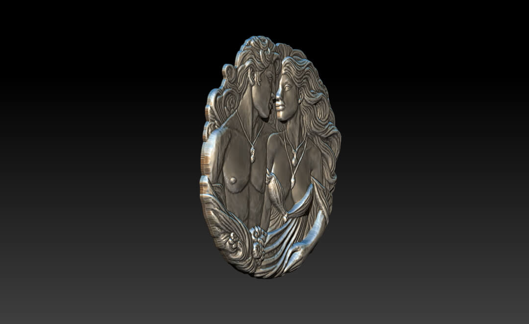 Eternal Love Relief Model by Dang nhat Tan