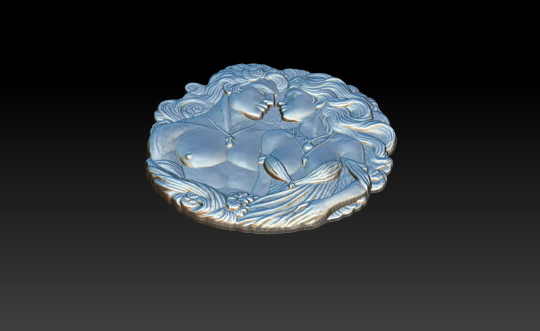 Eternal Love Relief Model by Dang nhat Tan