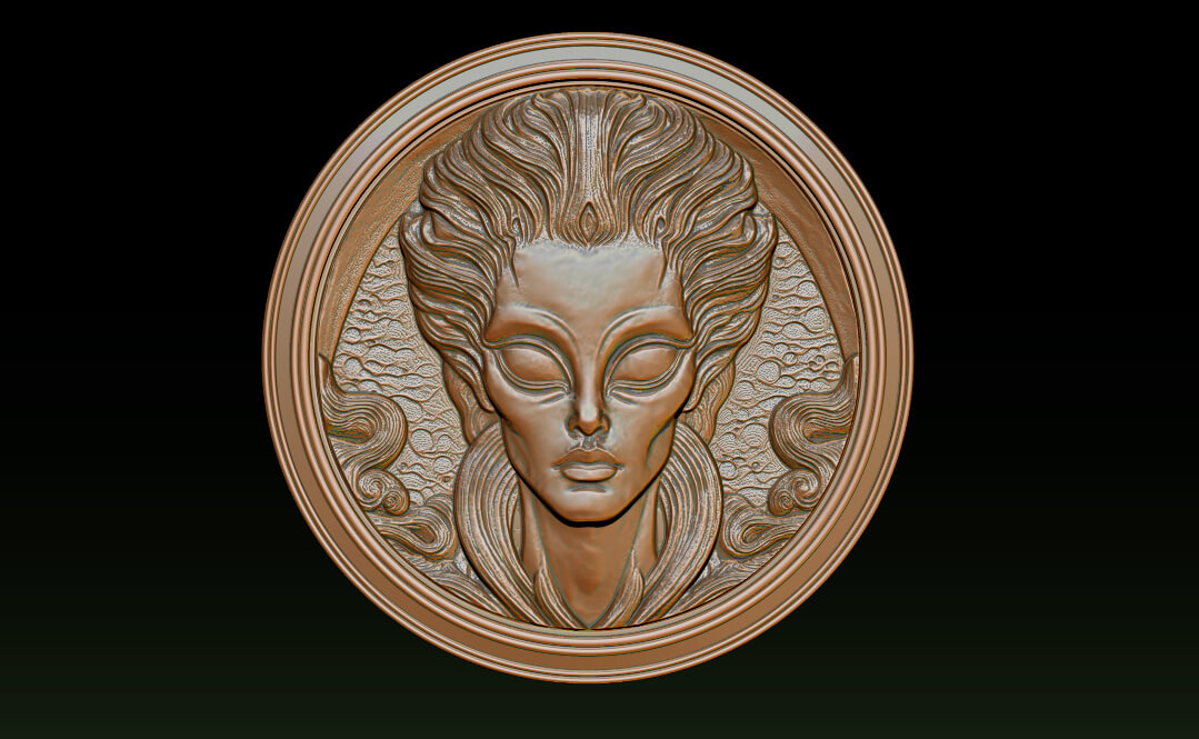 Alien Relief Model by Dang nhat Tan