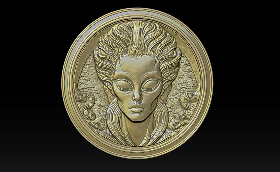 Alien Relief Model by Dang nhat Tan